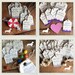 Lacey Double. Personalized Gift Tags (set of 12) -- (vintage-style ...