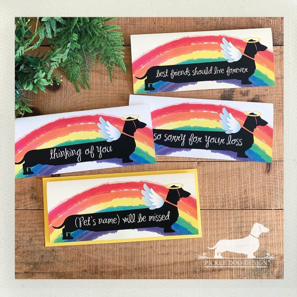 Dachshund Wings Angel - Etsy