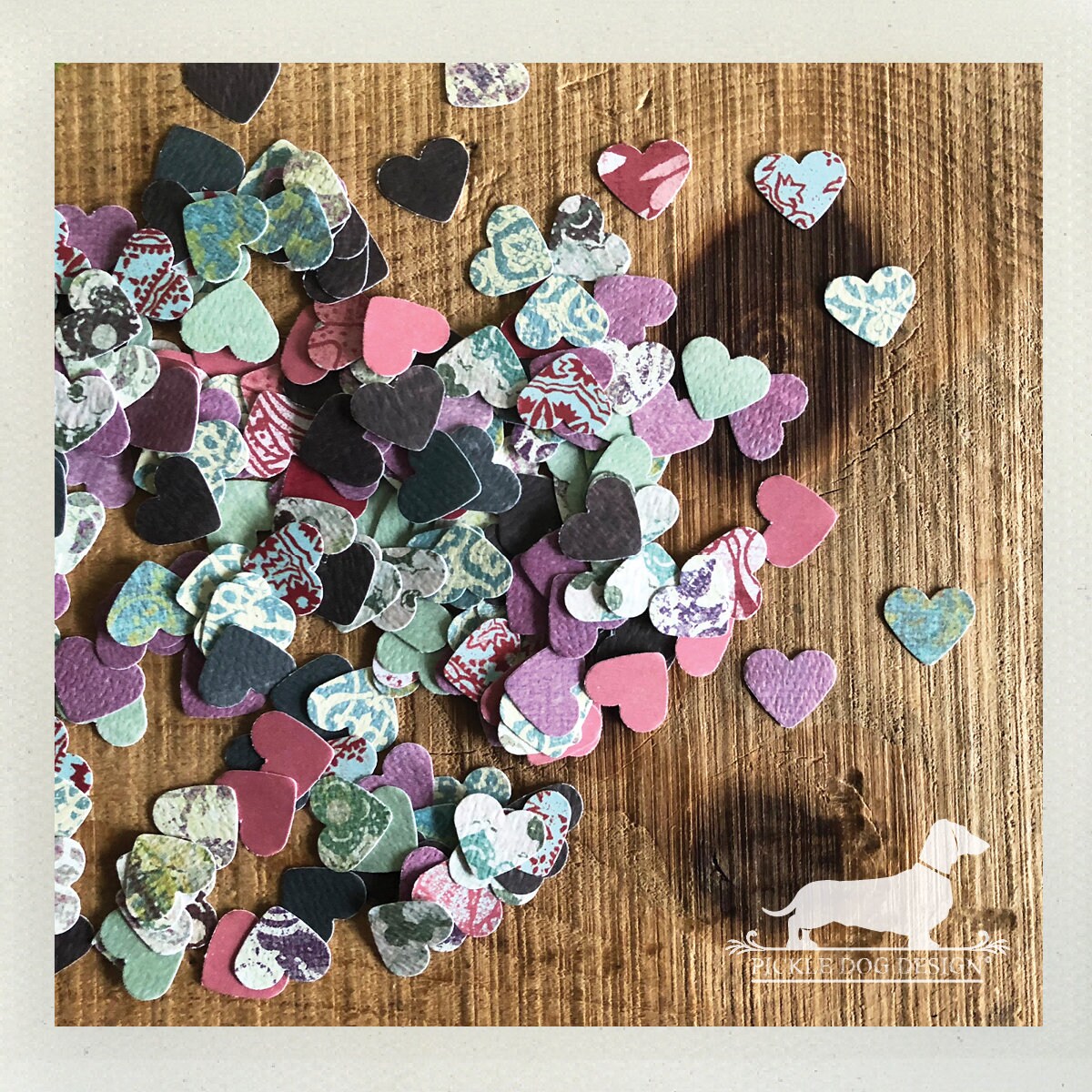DOLLAR DEAL! Summertime. Heart Confetti (Qty 250)