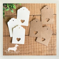 Heart Shape Gift Tags / Valentine’s Day Gift Wrap Accessories / Heart ...