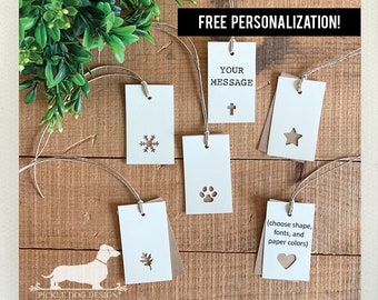 Choose Your Shape. Single Layer Personalized Rectangle Gift | Etsy