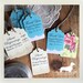Lacey Double. Personalized Gift Tags (set of 12) -- (vintage-style ...
