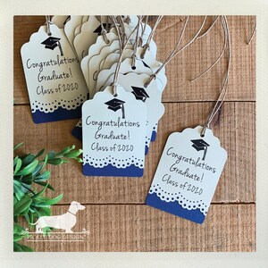 Congrats Grad. Personalized Gift Tags set of 12 - Etsy