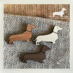 Doxie. Brooch -- (dachshund, Long Dog, Dog Pin, Vintage-style, Sausage ...