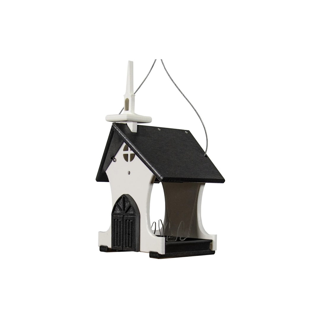 JCS Wildlife Small Chapel Church Hopper Bird Feeder - Etsy