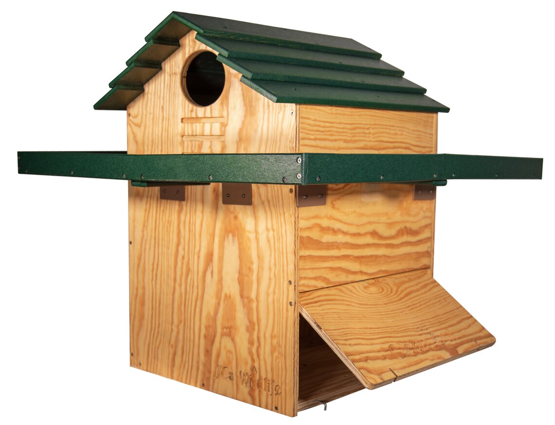 Jcs Wildlife X Large Barn Owl Box With Poly Lumber Roof and - Etsy