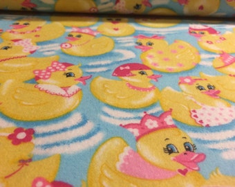 Rubber ducky fabric | Etsy