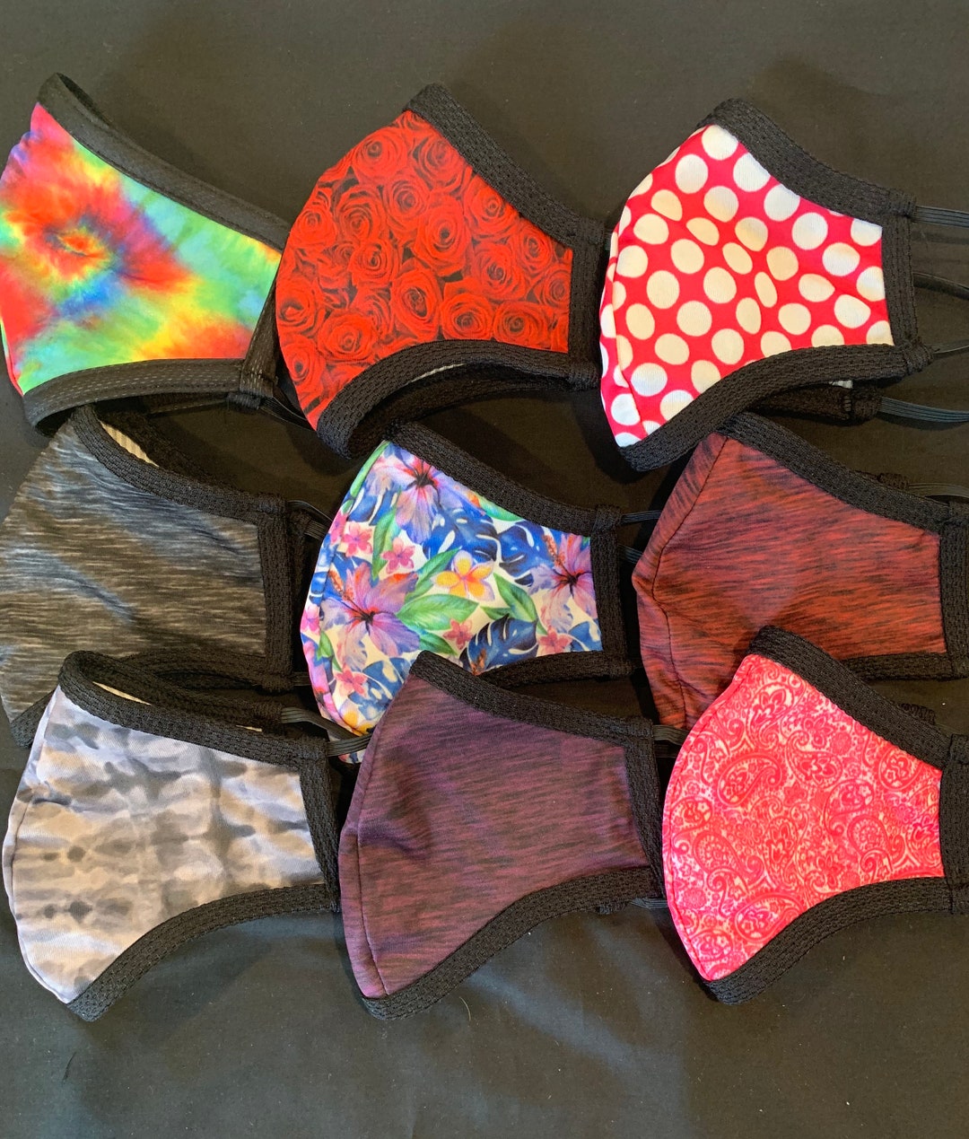 Reusable Protective Face Mask Washable Polyester Shell and Lining - Etsy