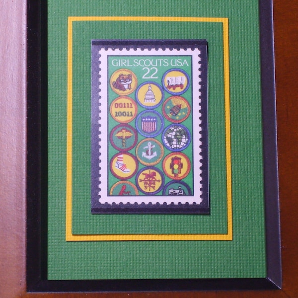 Girl Scout Stamp - Etsy