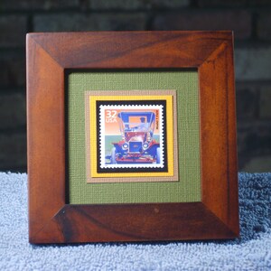 Model T Ford - Framed Commemorative Stamp - No. 3182a - Etsy