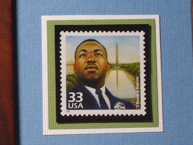 Framed Postage Stamp Dr. Martin Luther King Jr. I Have a - Etsy