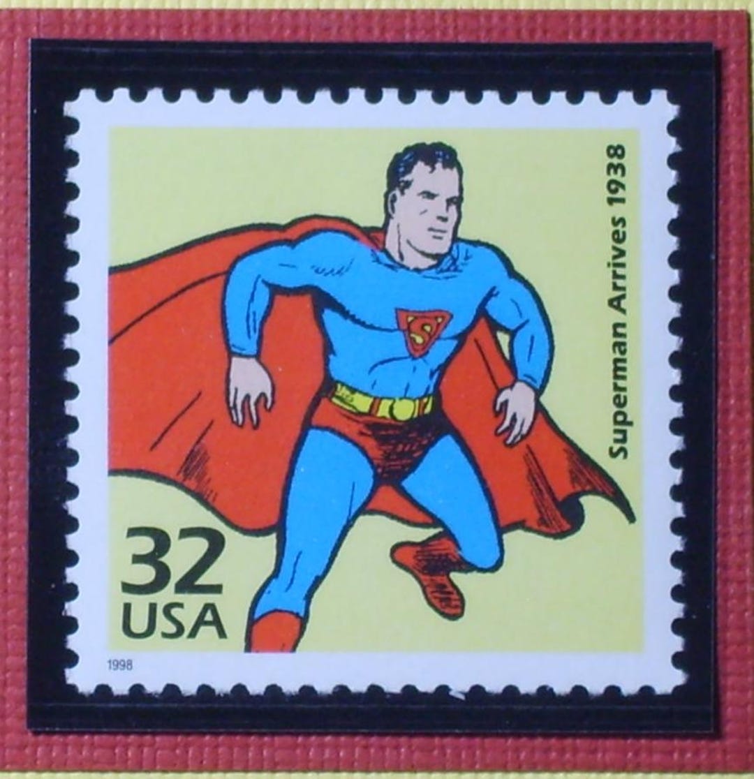 Five - Celebrate the Century, the 1930s Stamps - Superman Arrives - No ...