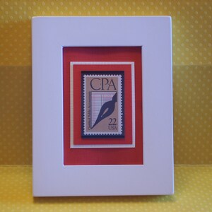 Certified Public Accountants - Vintage Framed United States Postage ...