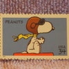 Snoopy VS the Red Baron Framed Postage Stamp No. 3507 - Etsy