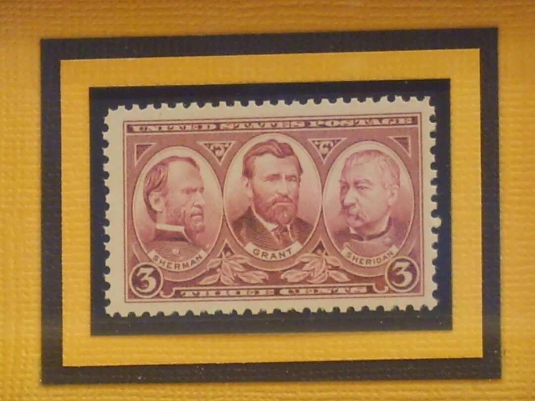 Union Generals - Vintage Postage Stamp - No. 787 - Version 2 - Etsy