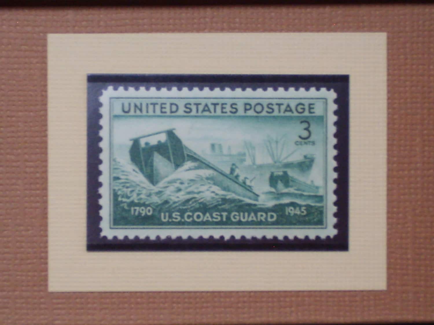 US Coast Guard Vintage Framed Stamp No. 936 | Etsy