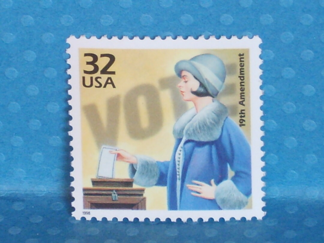 FIVE Vintage Postage Stamps - 1920 Celebrate the Century, the 19th ...