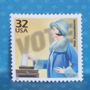 FIVE Vintage Postage Stamps - 1920 Celebrate the Century, the 19th ...