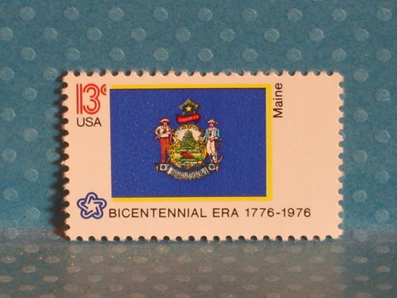 Crest Stamp Flags