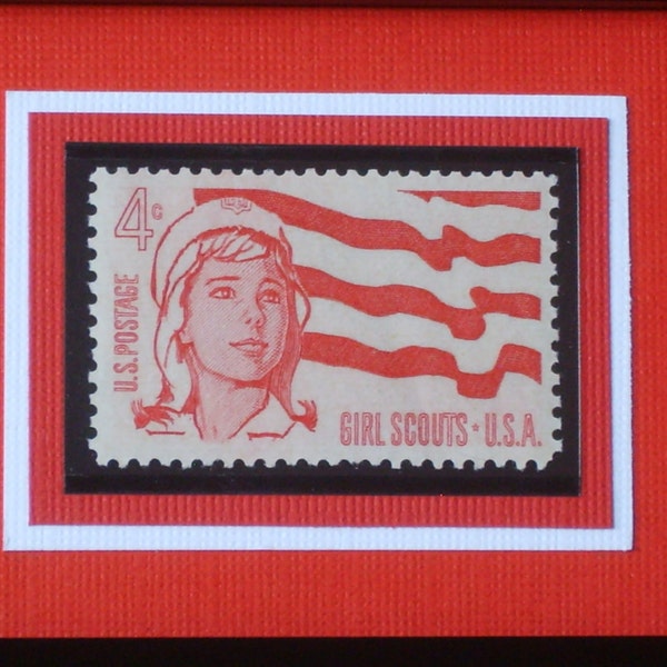 Girl Scout Stamp - Etsy