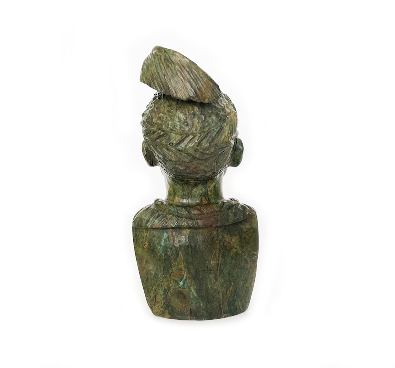 Shona Chief Verdite Shona Stone Sculpture Hand Carved in - Etsy