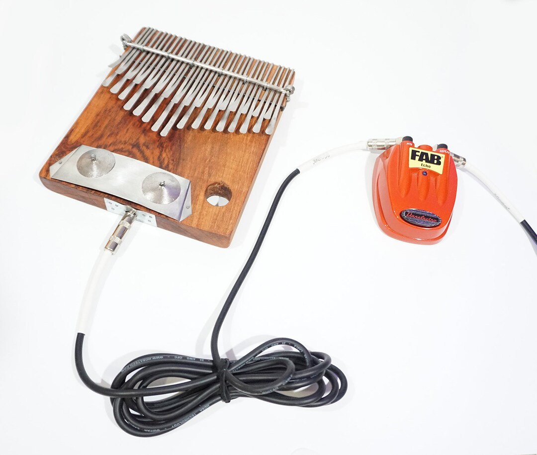 32 Key African Shona Njari ELECTRIC Mbira V2 Finger Piano Kalimba ...