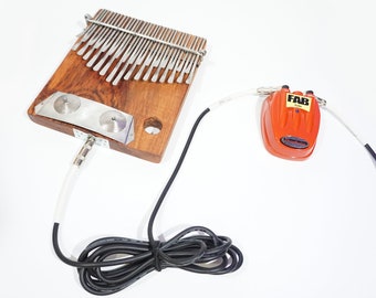 37 Key Shona Njari ELECTRIC Mbira Triple Sensor Pickup Finger Piano ...