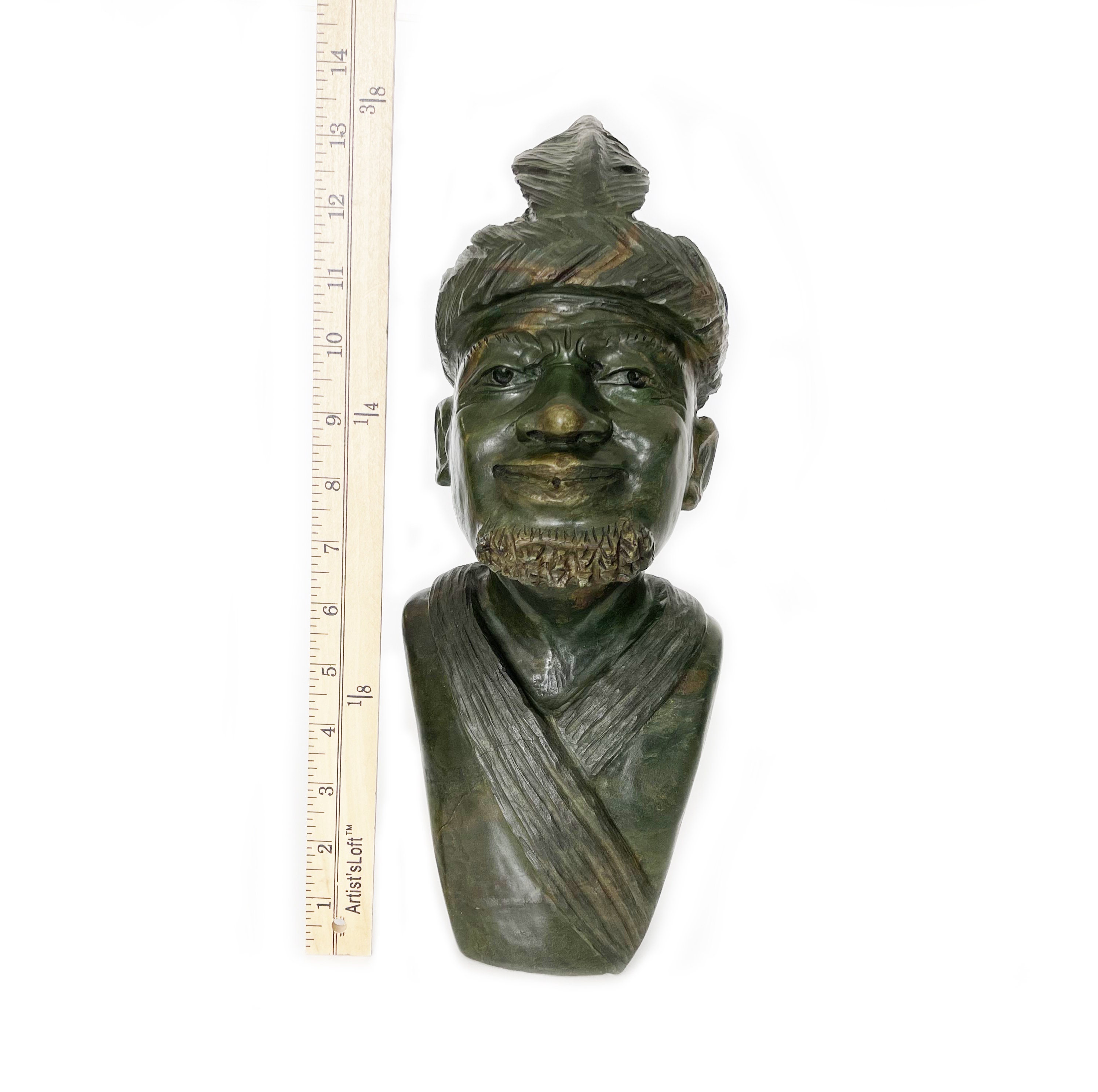 Shona Chief Verdite Shona Stone Sculpture Hand Carved in Zimbabwe Ships ...