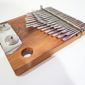 32 Key African Shona Njari ELECTRIC Mbira V2 Finger Piano Kalimba ...