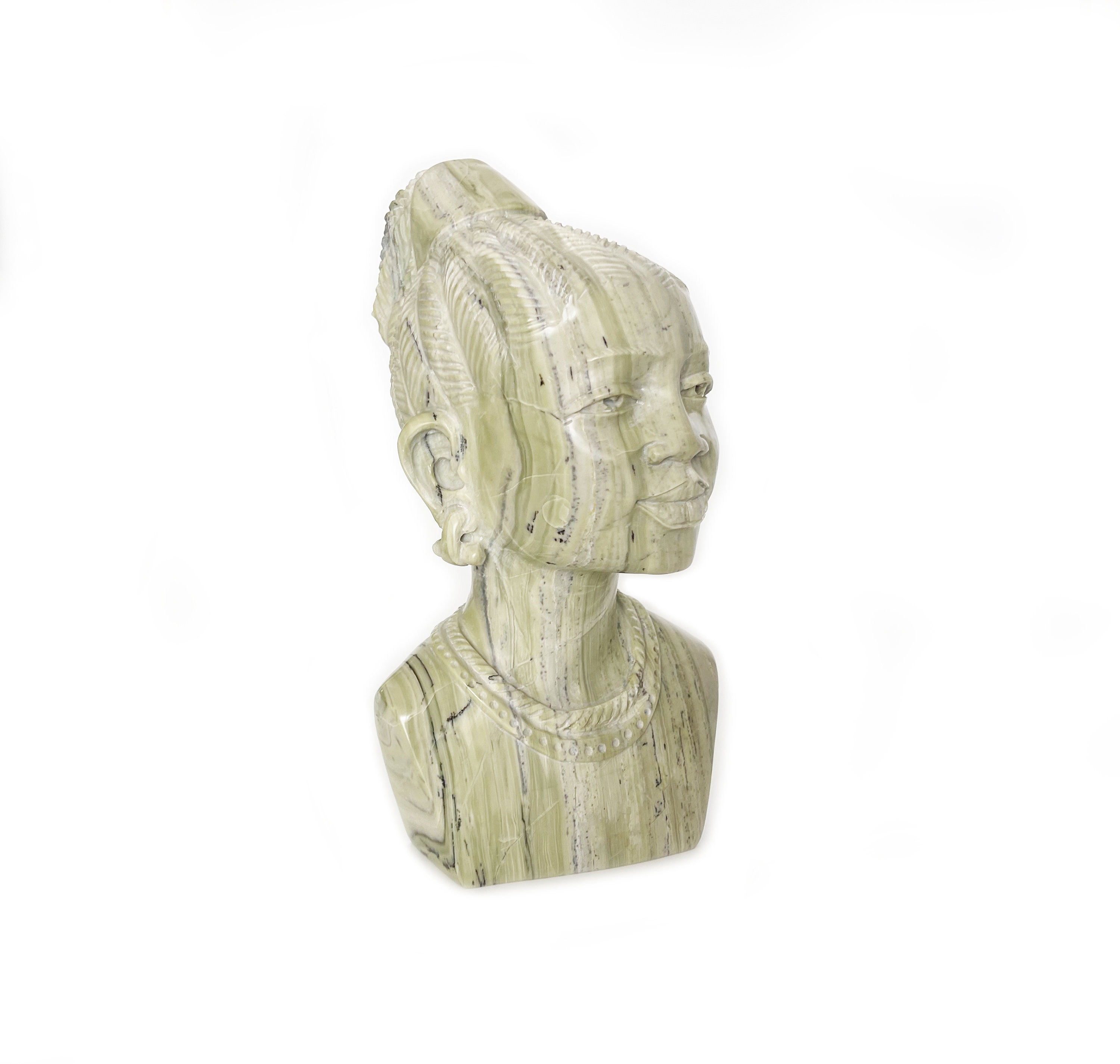 Shona Lady Butter Jade Shona Stone Sculpture Hand Carved in Zimbabwe ...