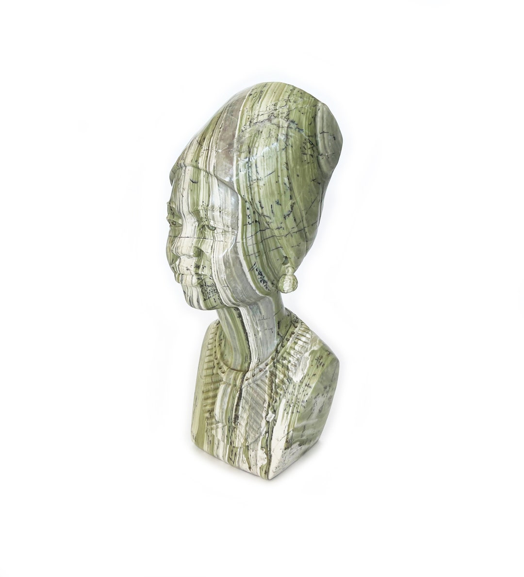 Shona Girl Butter Jade Shona Stone Sculpture Hand Carved in Zimbabwe ...