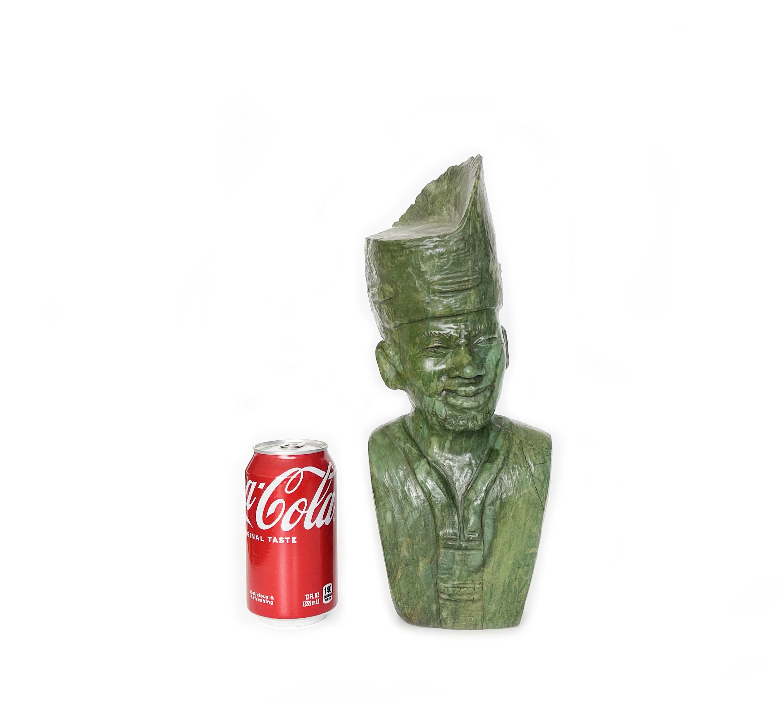 Shona Chief Verdite Shona Stone Sculpture Hand Carved in Zimbabwe Ships ...