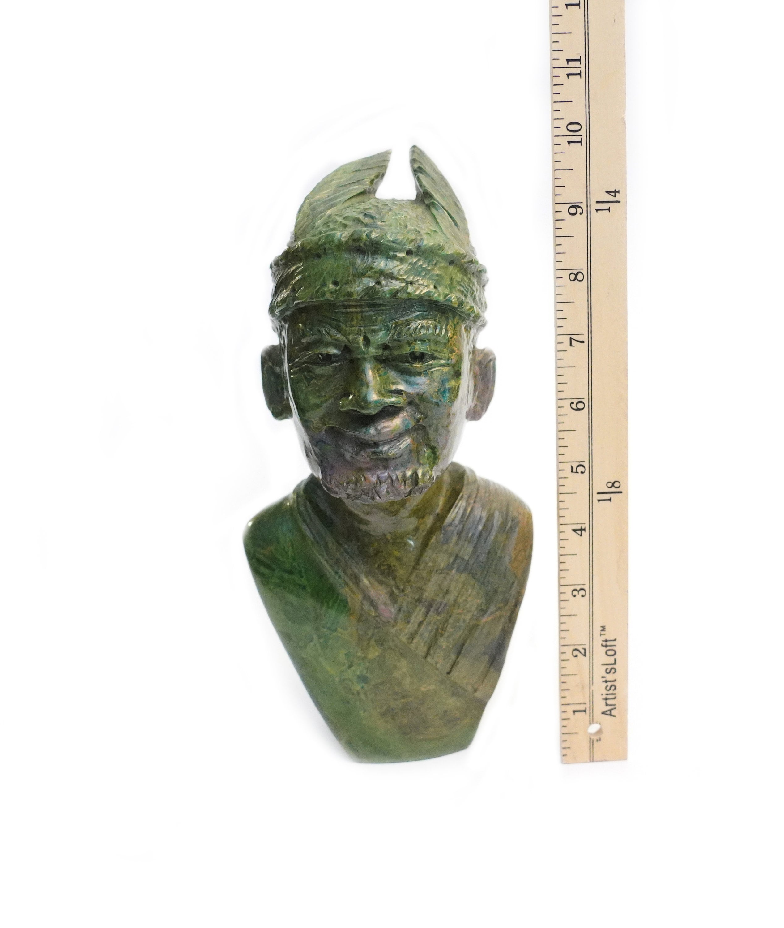 Shona Chief Verdite Shona Stone Sculpture Hand Carved in Zimbabwe Ships ...