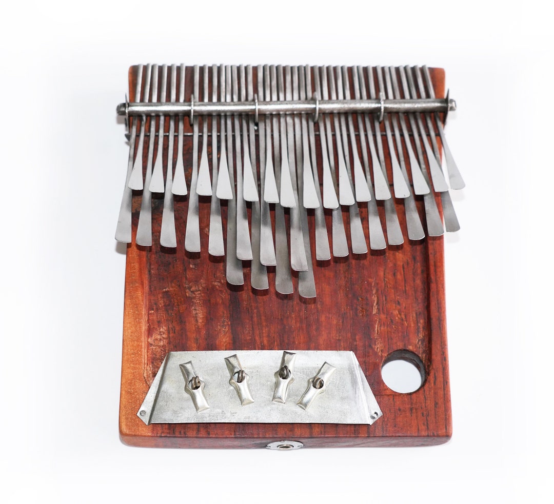 37 Key African Shona Njari ELECTRIC Mbira Finger Piano Kalimba Handmade ...