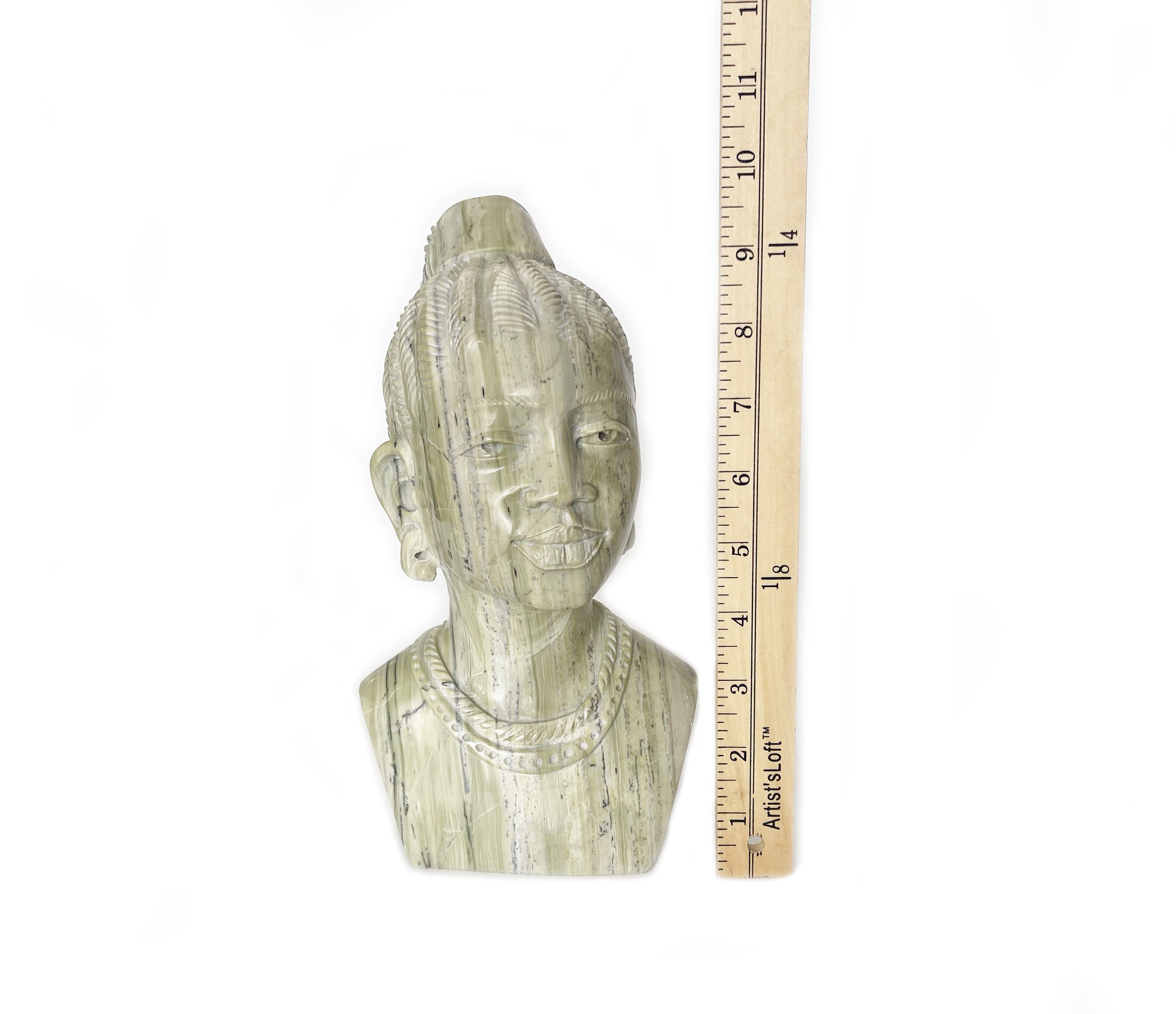 Shona Lady Butter Jade Shona Stone Sculpture Hand Carved in Zimbabwe ...