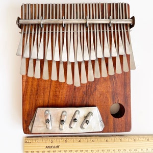 32 Key African Shona Njari ELECTRIC TRIPLE Sensor Pickup Mbira V2 ...