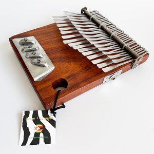 32 Key African Shona Njari ELECTRIC TRIPLE Sensor Pickup Mbira V2 ...