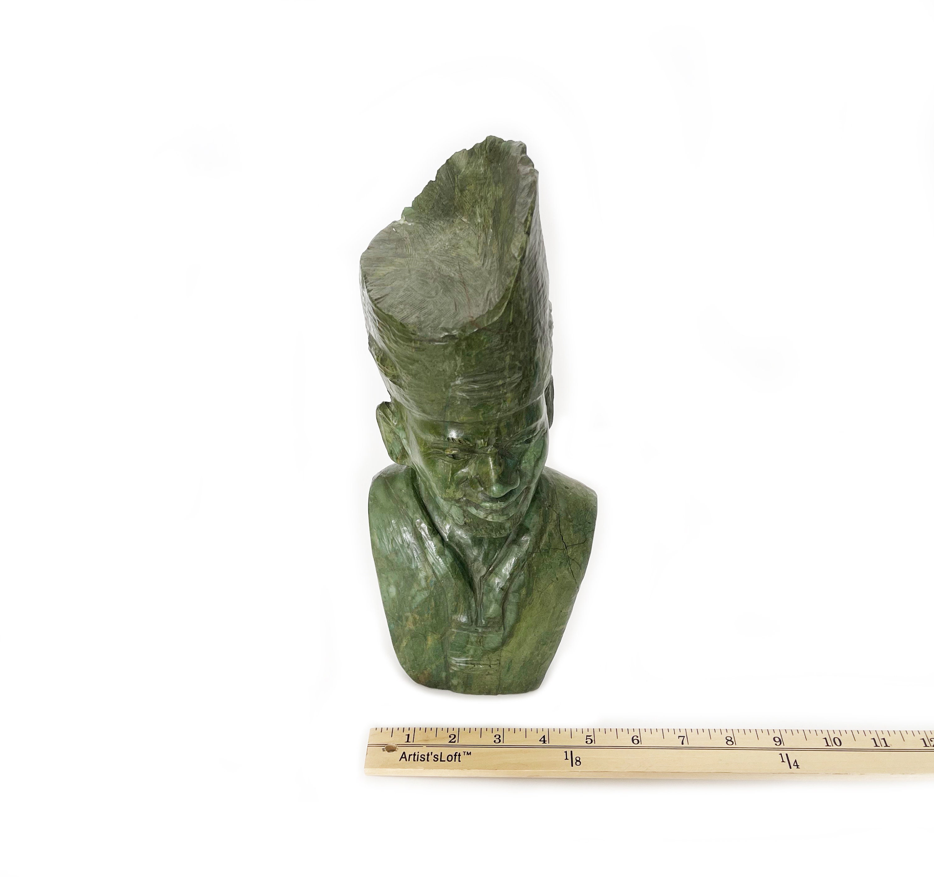 Shona Chief Verdite Shona Stone Sculpture Hand Carved in Zimbabwe Ships ...