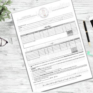 Custom 2-part Carbonless Order Forms | Full Size NCR Invoice Books ...