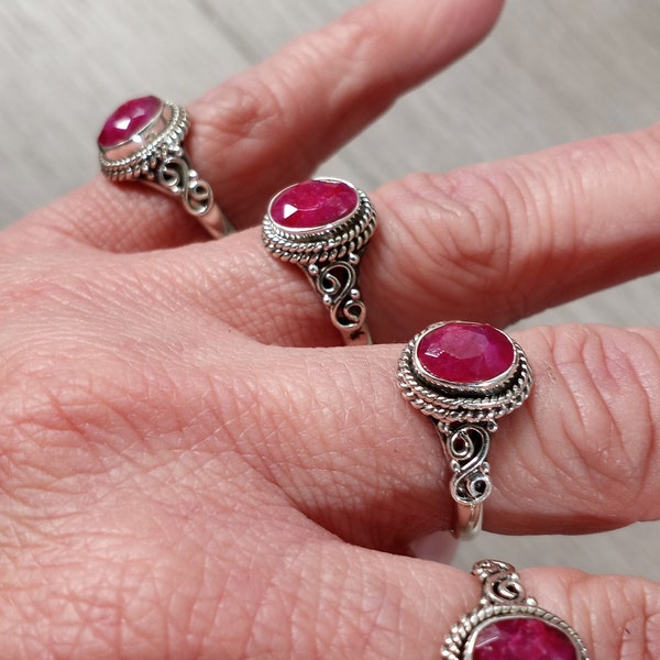 Ruby Ring - Etsy