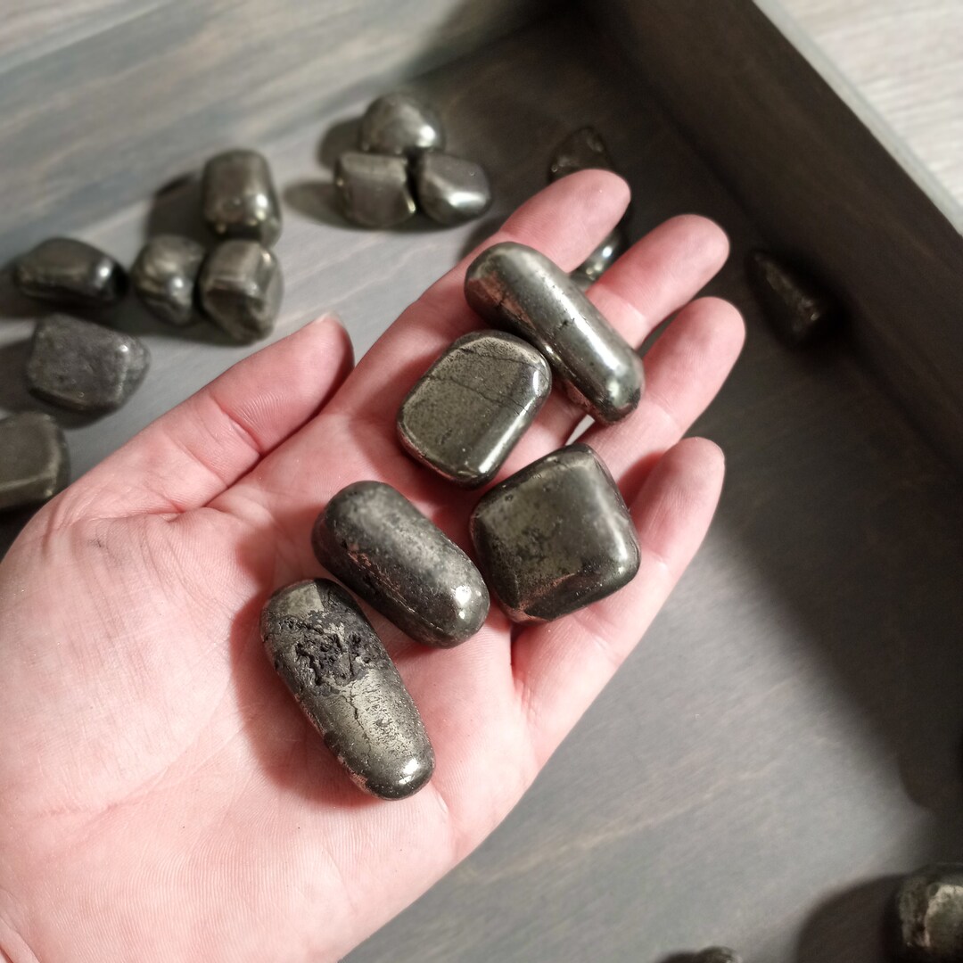 Healers Gold Pyrite 1/2" Tumbled // Sold by Each - Etsy