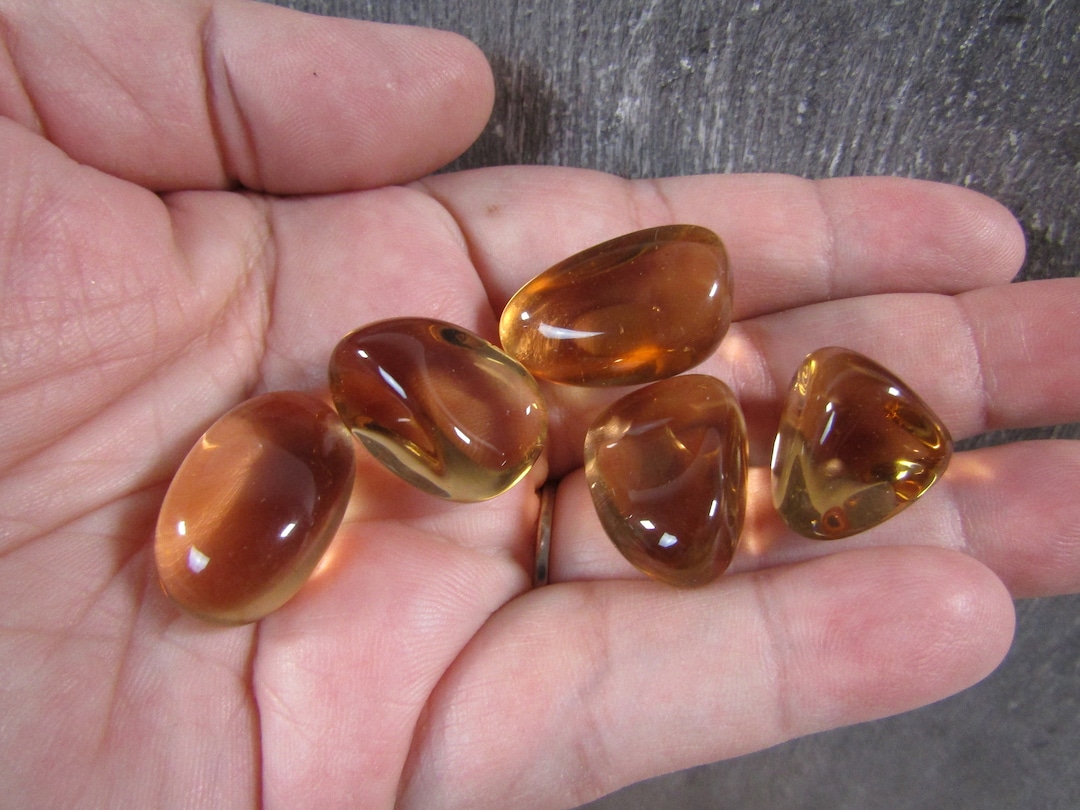 Autumn Obsidian Tumbled Stone About 3/4" - Etsy