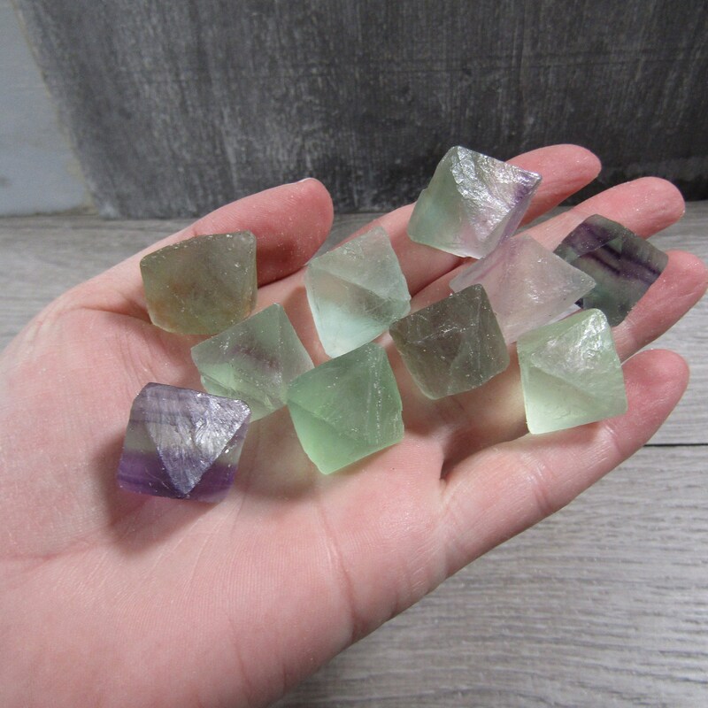Fluorite Octahedron - Etsy