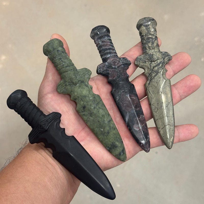 Crystal Dagger - Etsy