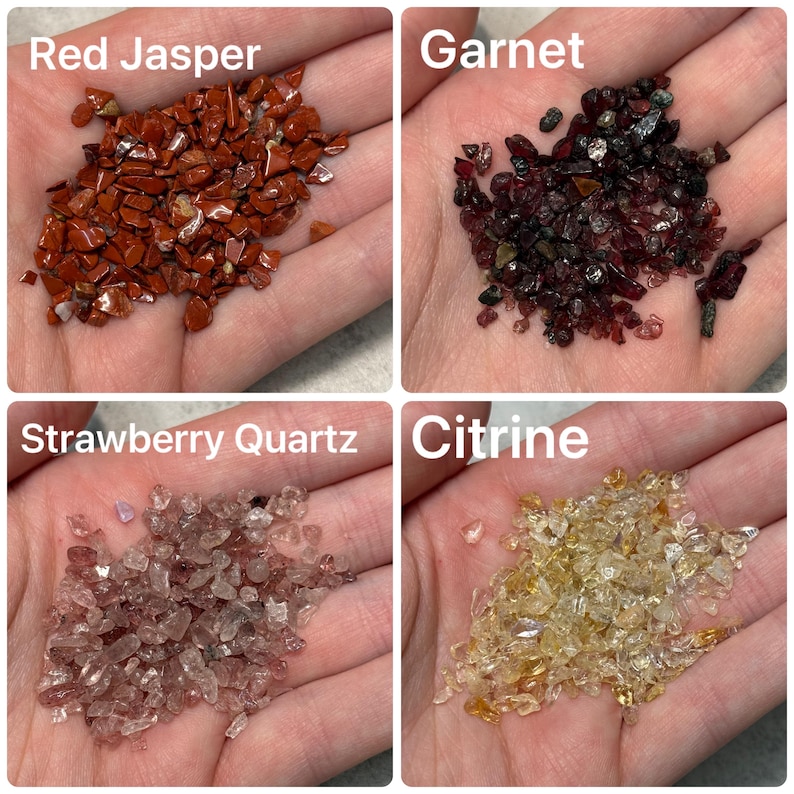 Gemstone Chips 1-3mm Size 10 Gram Bag - Etsy