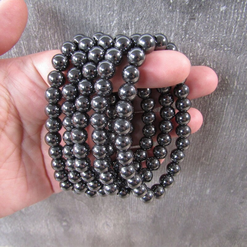 Hematite Bracelet - Etsy