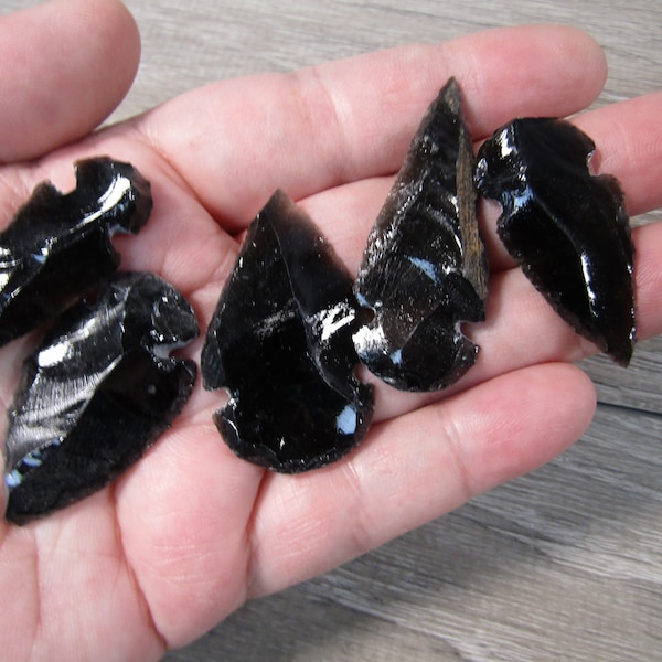 Obsidian Arrowheads - Etsy