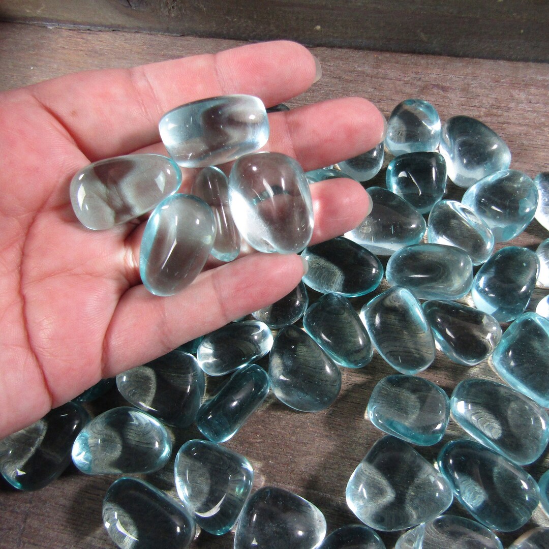 Blue Obsidian Tumbled 1 Inch Stone T532 - Etsy