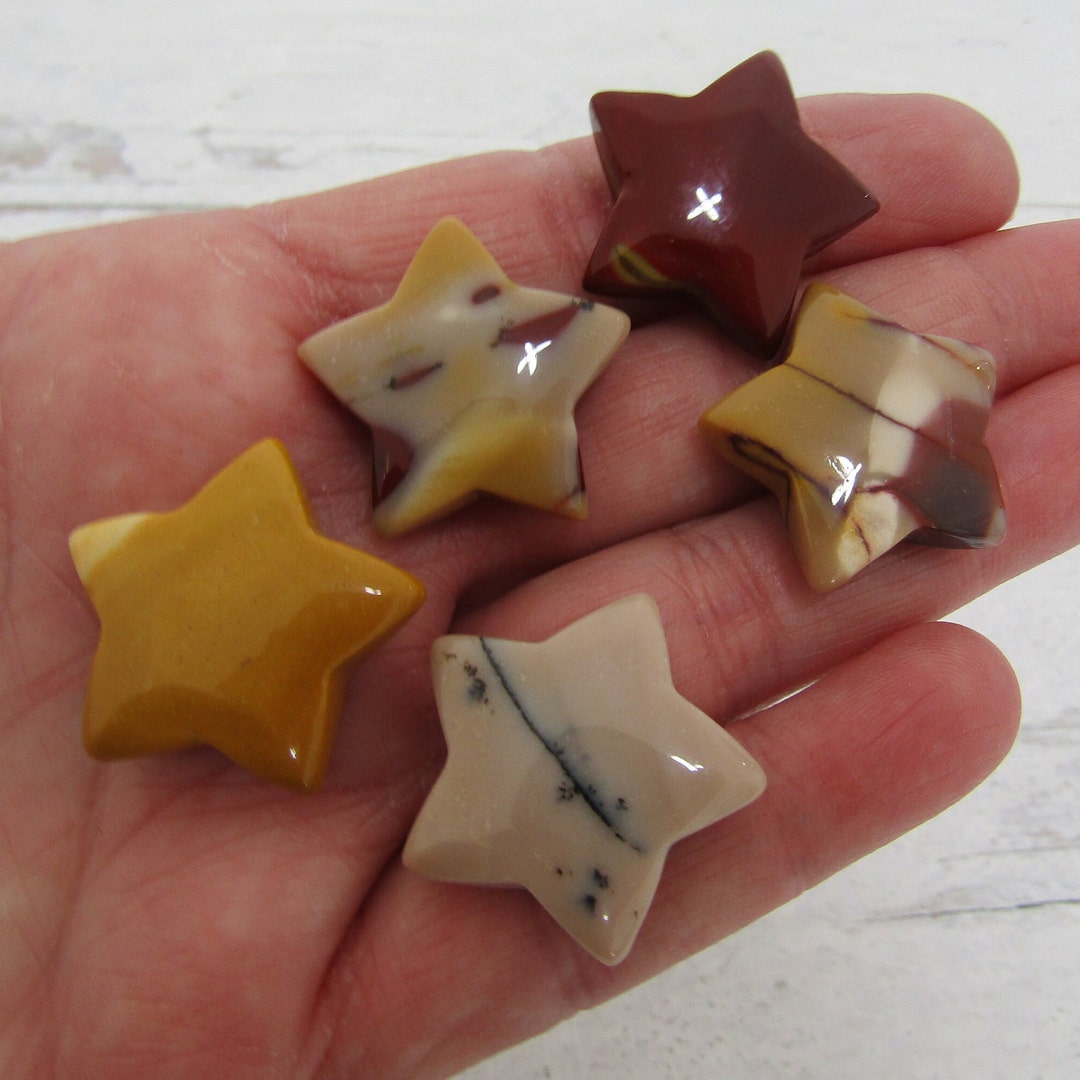 Mookaite Jasper Star 22 Mm Crystal - Etsy