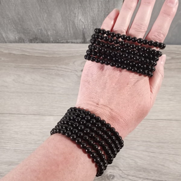 Black Bracelet - Etsy